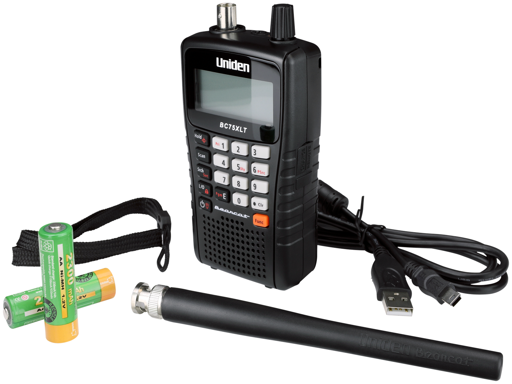 Uniden BC75XLT Handheld Analog Radio Scanner – Uniden America Corporation