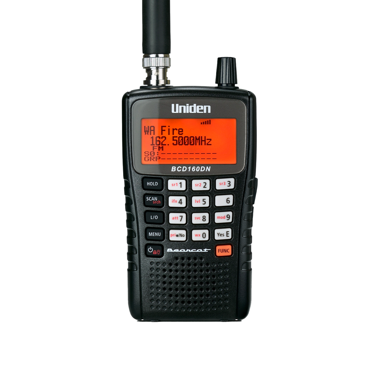 BCD160DN Radio Scanner – Uniden America Corporation