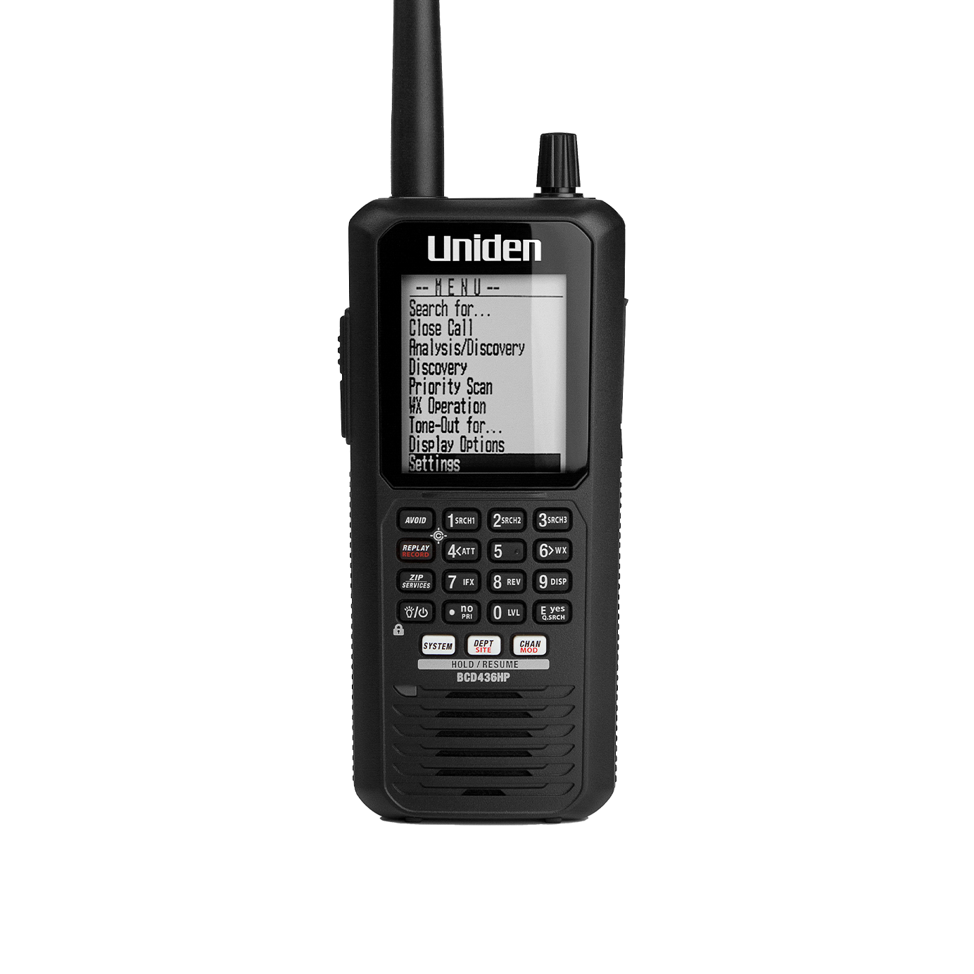 BCD436HP Radio Scanner – Uniden America Corporation