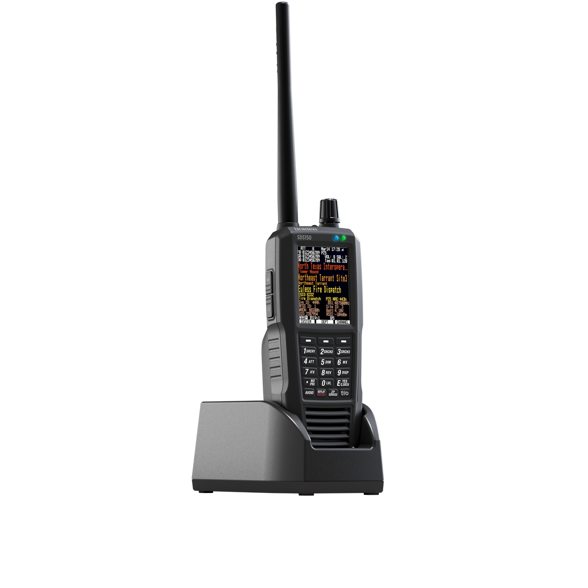 Uniden SDS150 True I/Q™ Handheld Radio Scanner – Uniden America Corporation