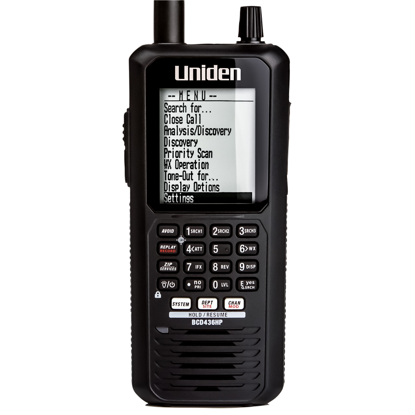 BCD436HP Radio Scanner – Uniden America Corporation