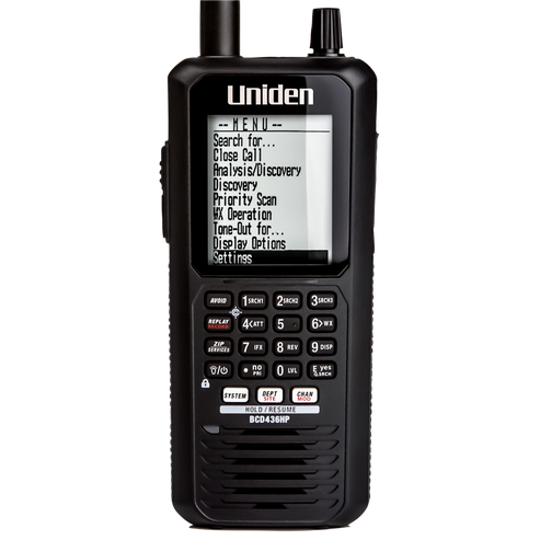 BCD436HP Radio Scanner – Uniden America Corporation